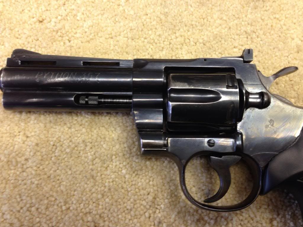 Colt python refinish question...Pics included - AR15.COM