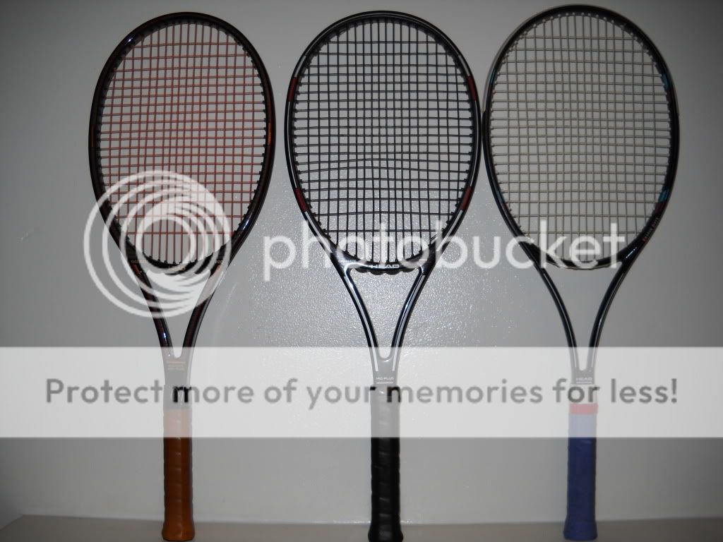 Sample of old Head models | Talk Tennis